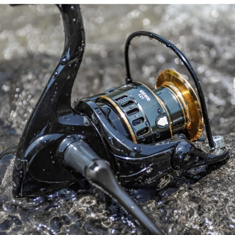 Fishing Reel HE7000 Max Drag 10kg 5.2:1 High Speed Metal Spool Spinning ...